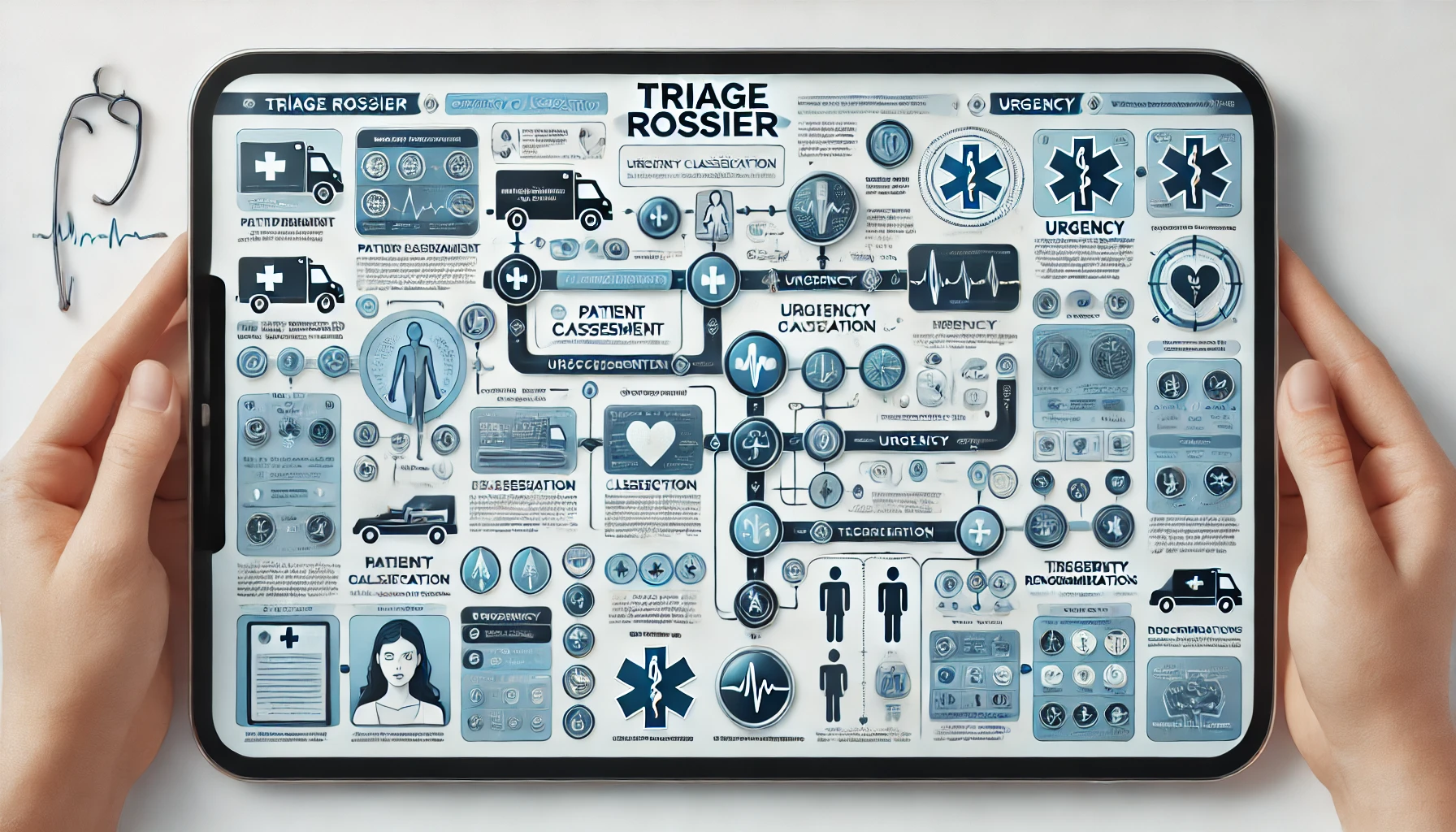 Rossier Protocol: A Key Tool for Emergency Triage - The world's first device-based AI triage system